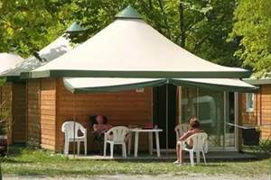 Chalet prenium vue lac - Les Auzerals Camping du Lac - RABASTENS - FRANCE