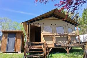 Lodge familial vue lac - Les Auzerals Camping du Lac - RABASTENS - FRANCE