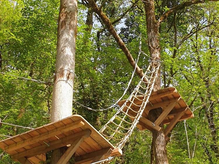 Tree climbing - Parc Aventure St Antonin - ST ANTONIN NOBLE VAL - FRANCE
